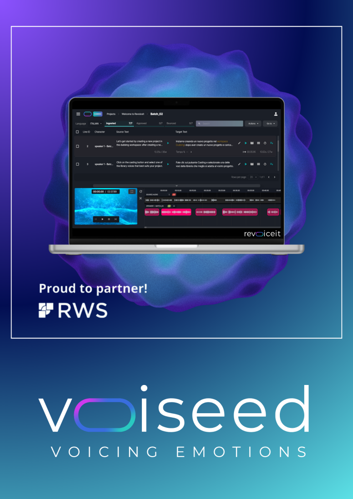RWS Chooses Voiseed for Strategic Partnership - Voiseed